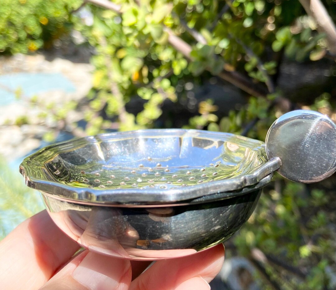 TEA STRAINER, Vintage Silverplate, PRIMA, Sweden, for Tea Lovers, Gift ...