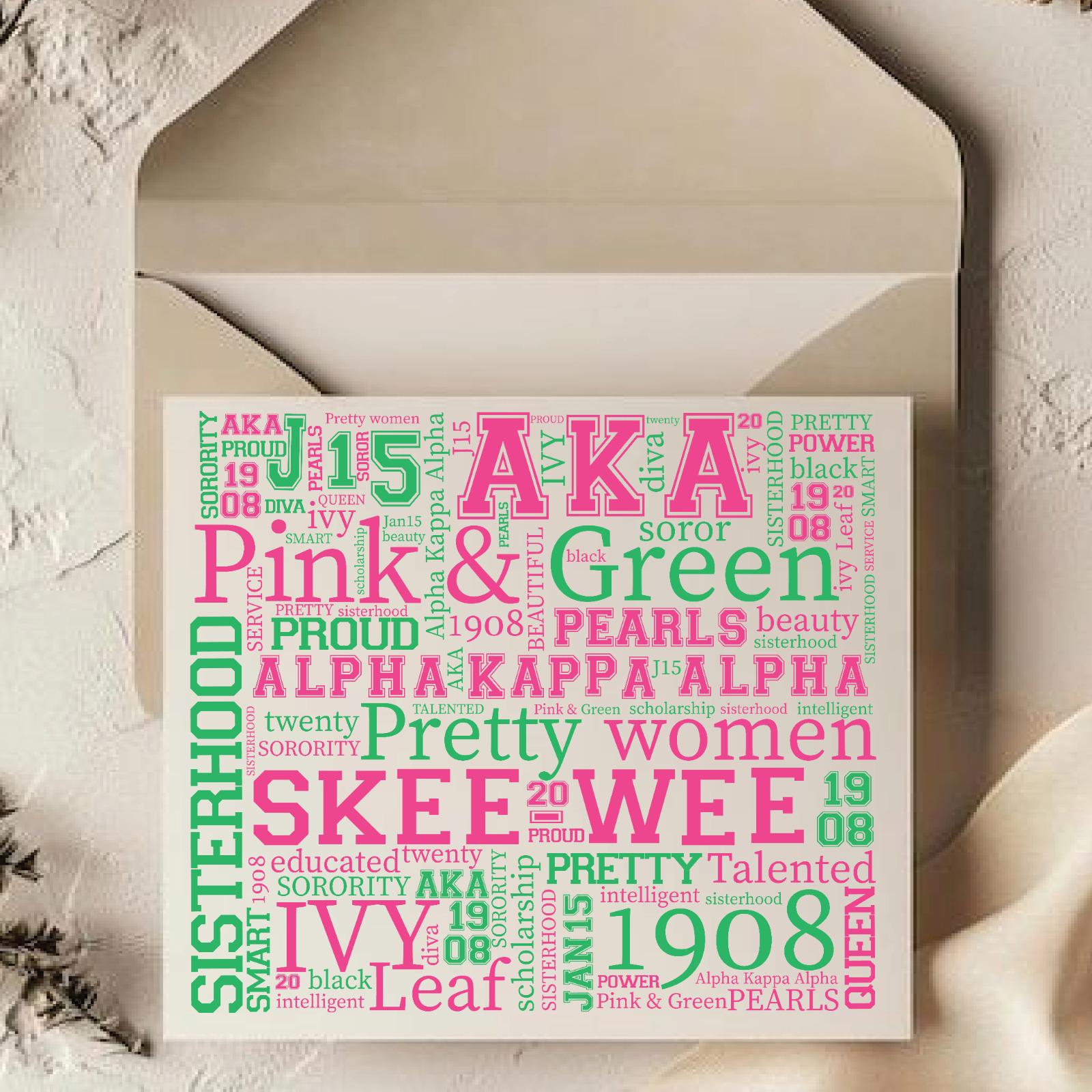 AKA Svg,alpha Kappa Alpha Svg,aka Letter Svg,greek Letters,pink and ...