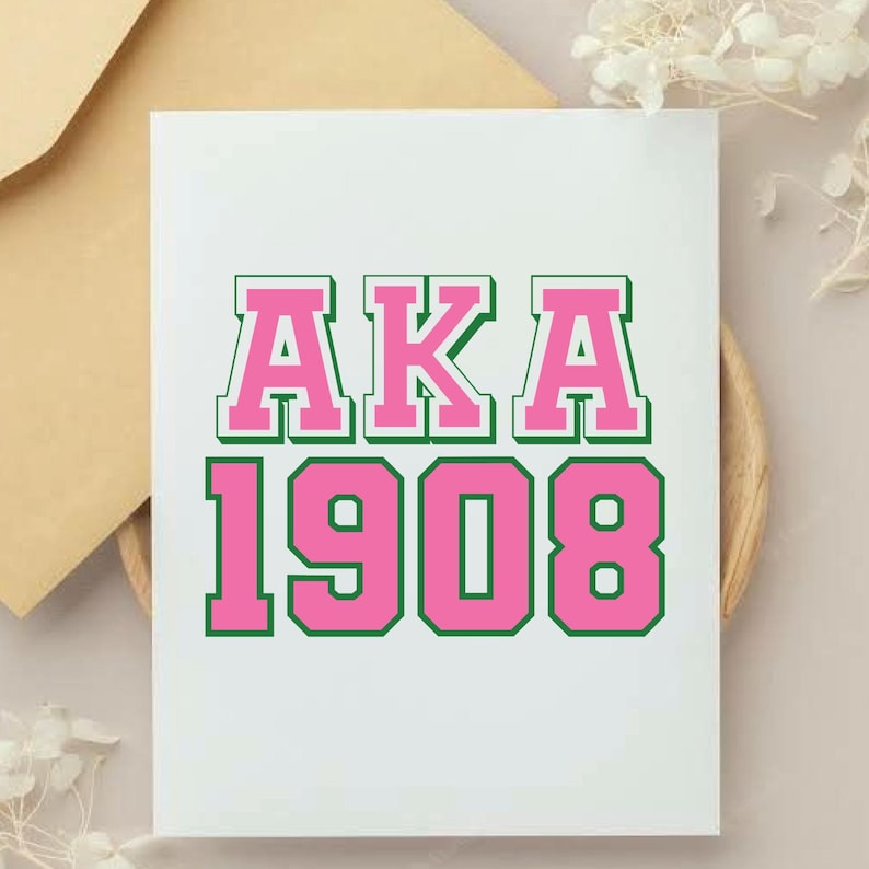 AKA Svg,alpha Kappa Alpha Svg,aka Letter Svg,greek Letters,pink and ...