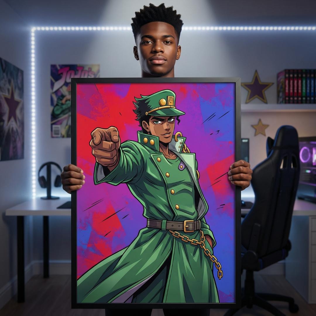 Custom Bold Anime Style Portrait | Personalised Anime Inspired Digital ...