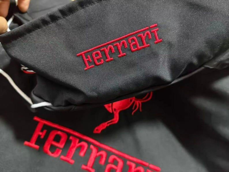 Ferrari F1 Racing Jacket, Motorsport Windbreaker, Unisex Streetwear ...