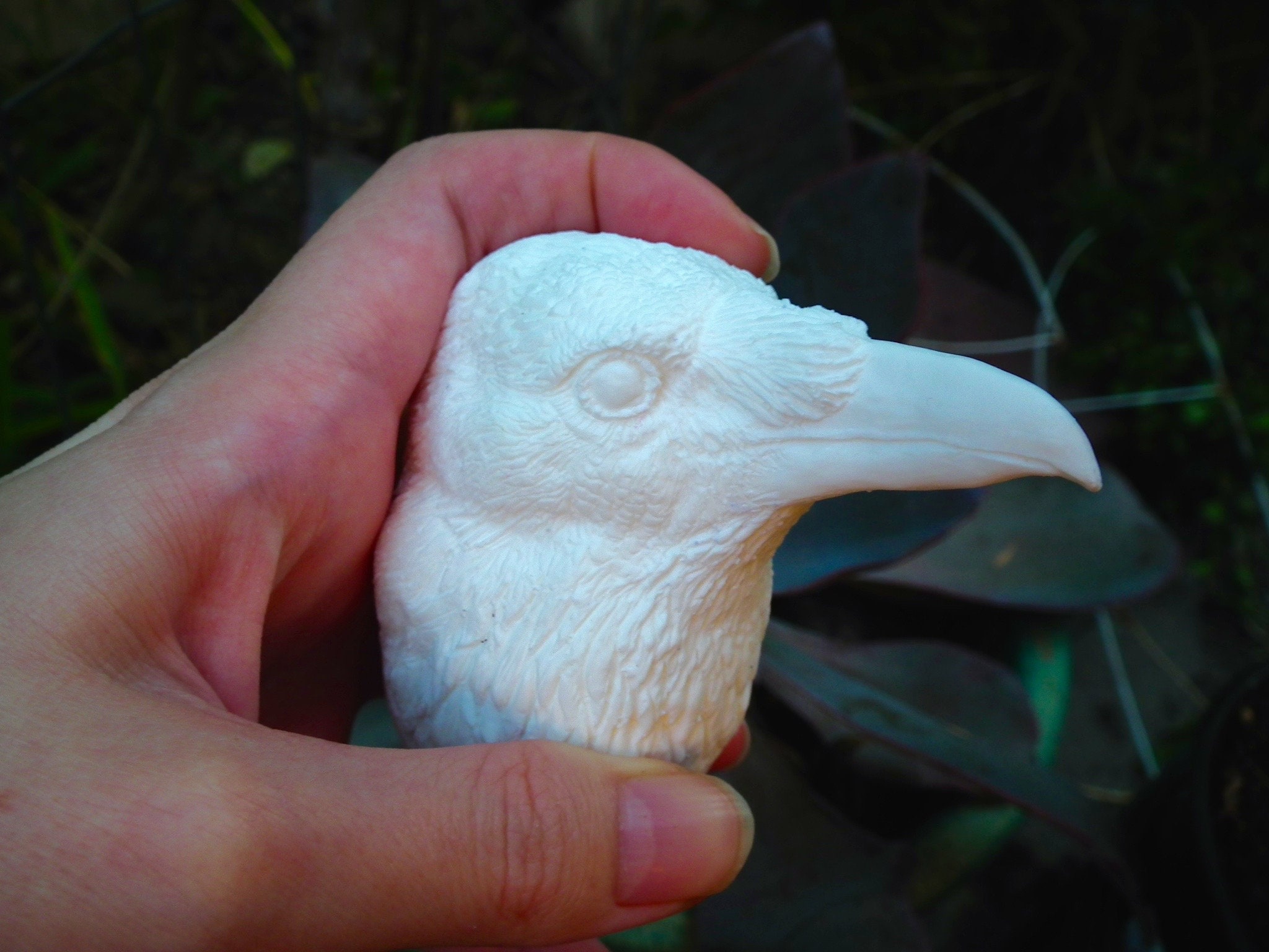 Raven Bust Resin Sculpture for Decor Crafts Paint Your Own | Etsy