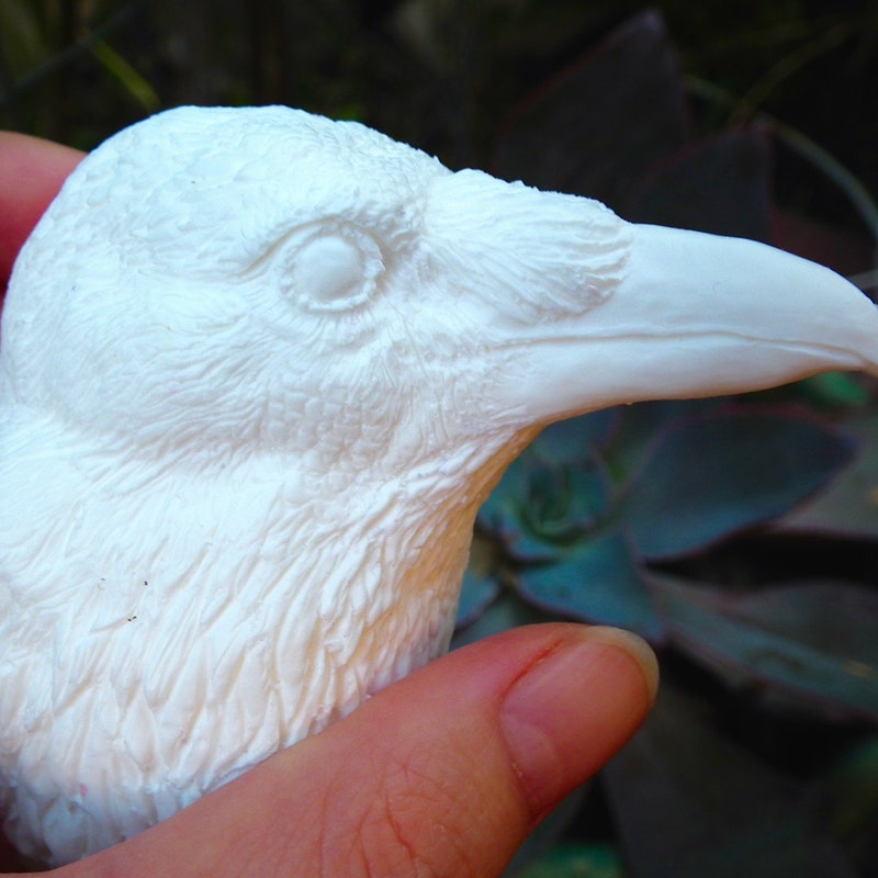 Raven Sculpture - Etsy