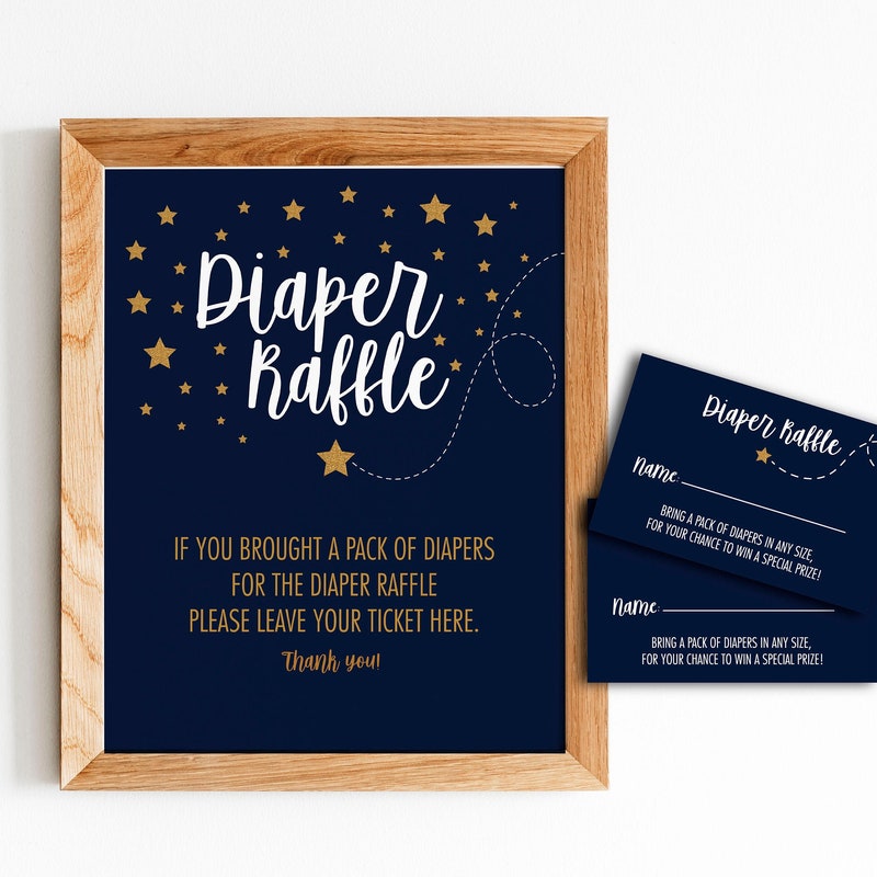 Blue Diaper Raffle - Etsy