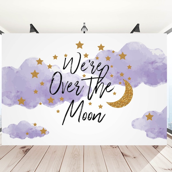 Over the Moon - Etsy