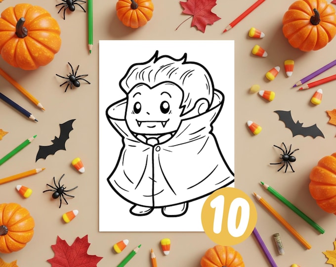 Halloween Coloring Pages – Printable PDF for Kids & Families; Pumpkins ...