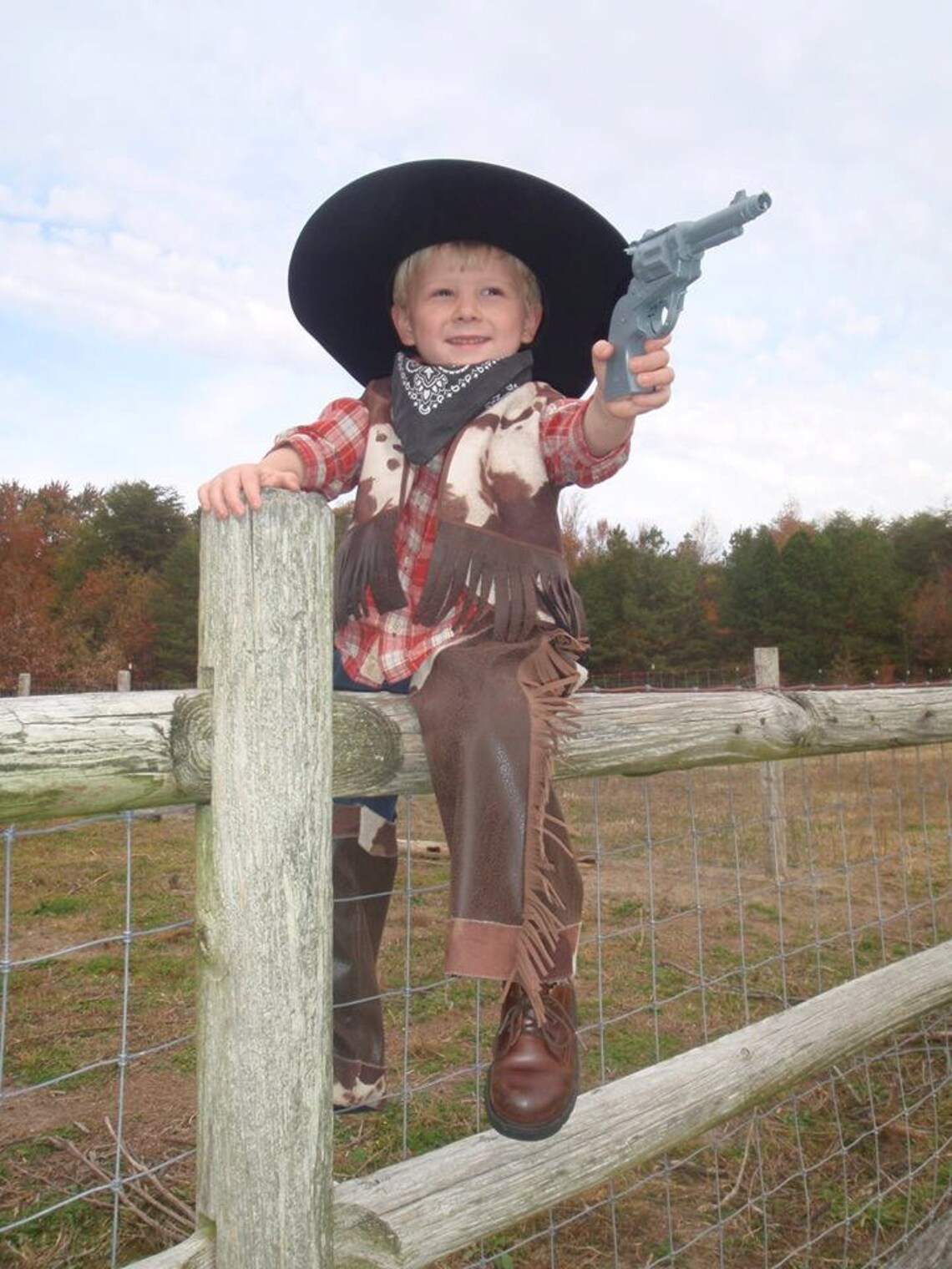 Sewing Pattern Cowboy Vest, Sizes 12 Mo to 5, Beginner Sewing Pattern ...