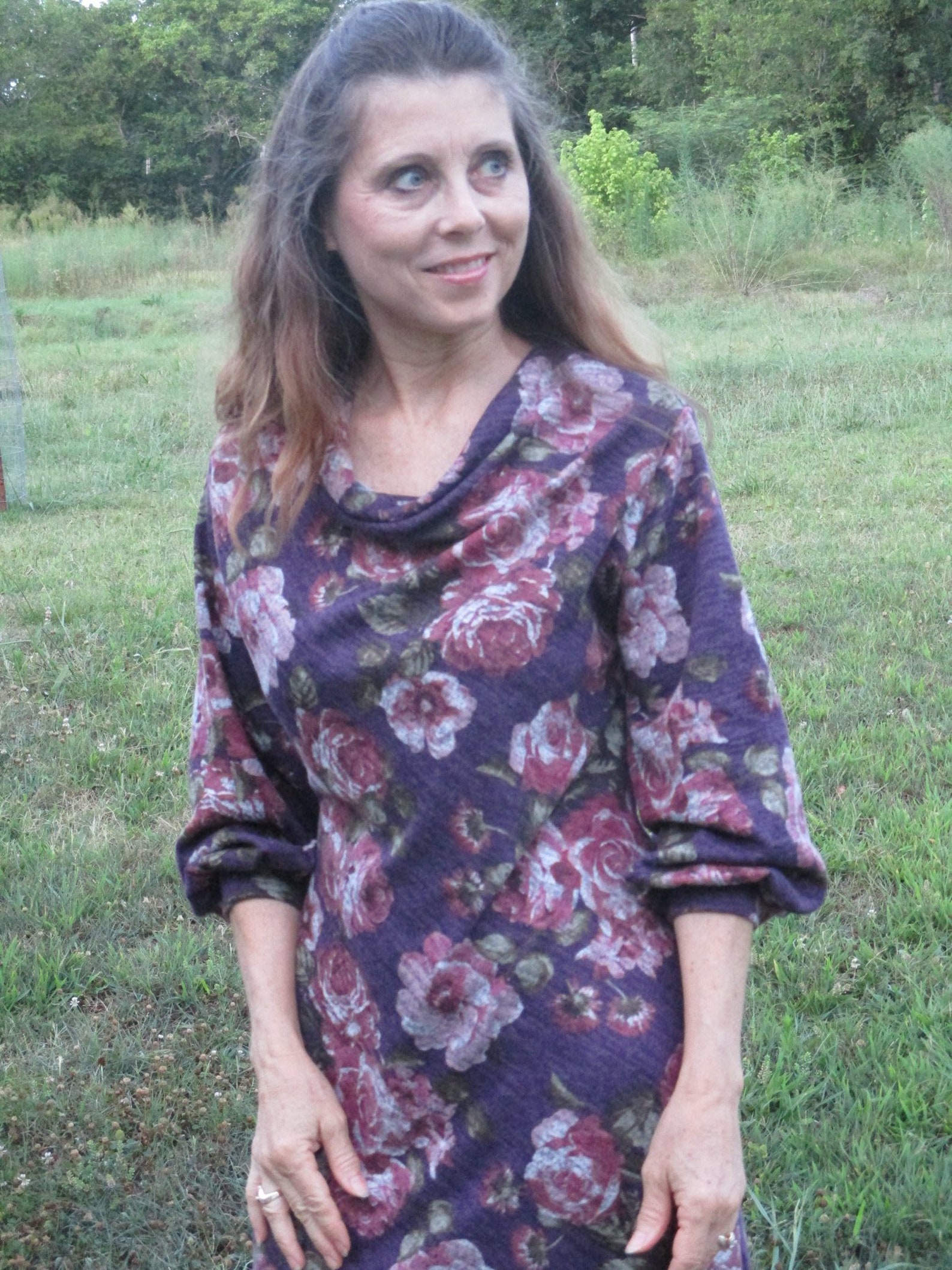 Sewing Pattern Cowl Neck Dress, 3 Lengths Sizes 6-14 - Etsy