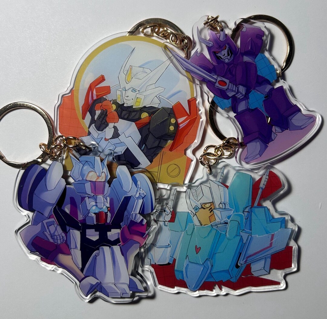 Transformers Ships Pt1, DS Acrylic Charms - Mtmte Dratchet, Cygate ...