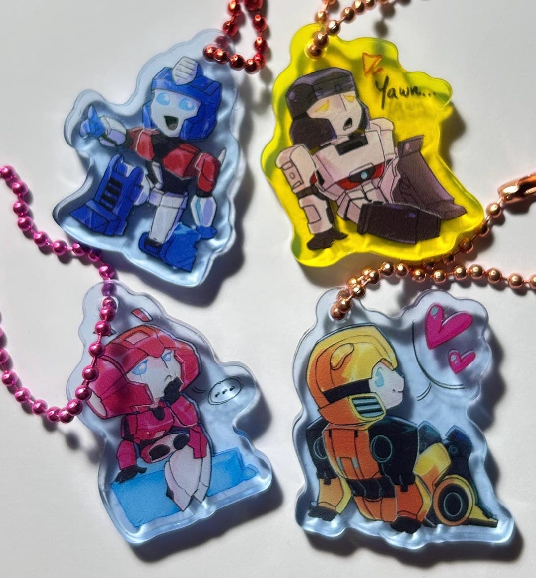 Transformers One - Pt1 Acrylic Keychains [1.5 Inch] Orion Pax, D16 ...