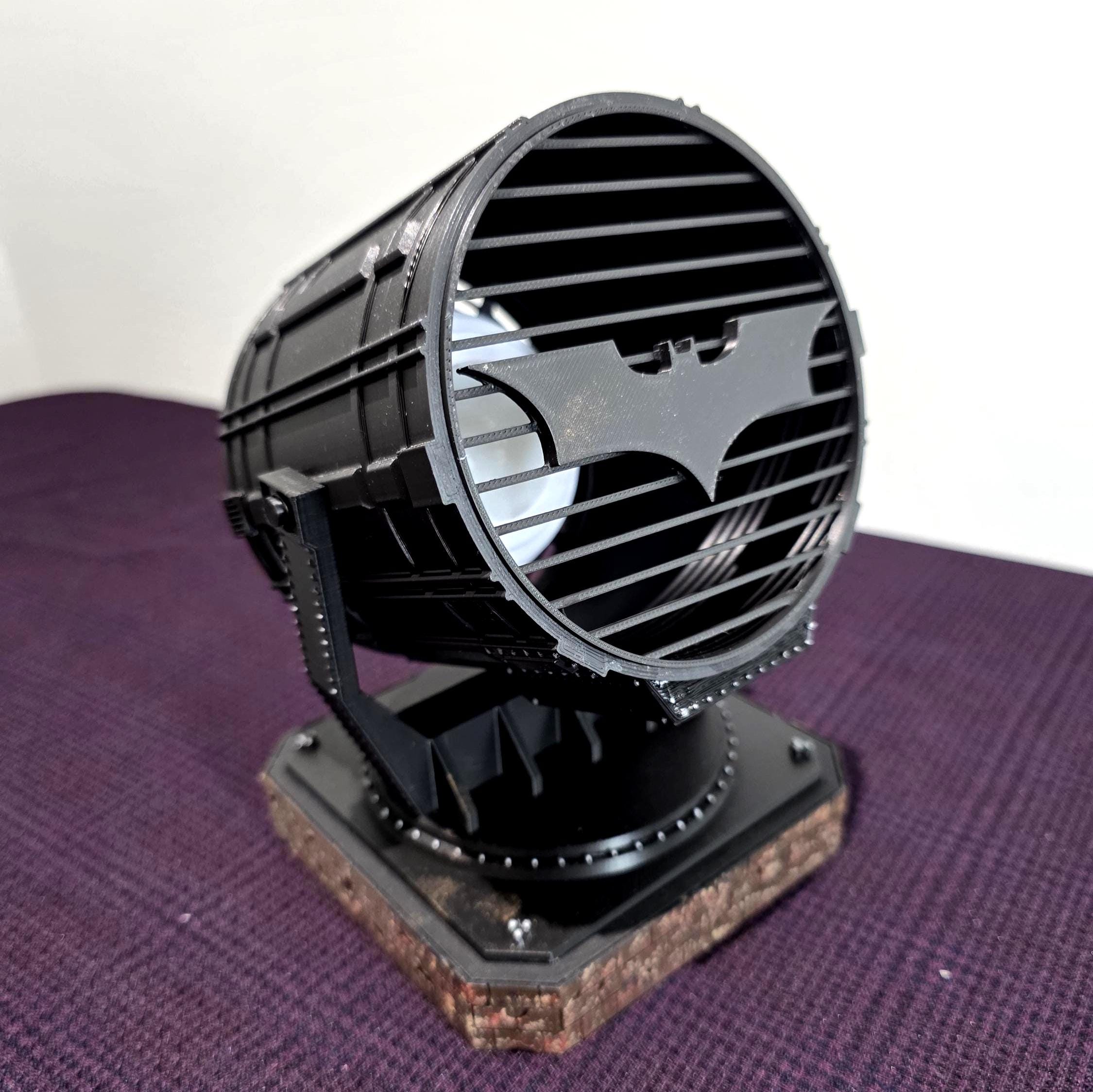 Superhero LED Desk Lamp, 3D Printed Battery-powered Table Lamp - Etsy