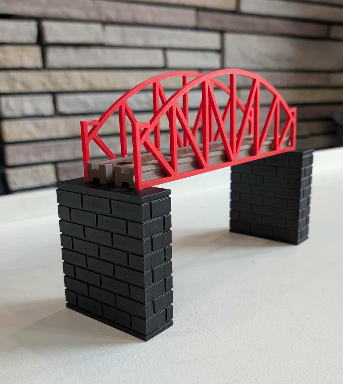 3D Printed Train Track Bridge: Compatible With Brio, Hape, Thomas ...