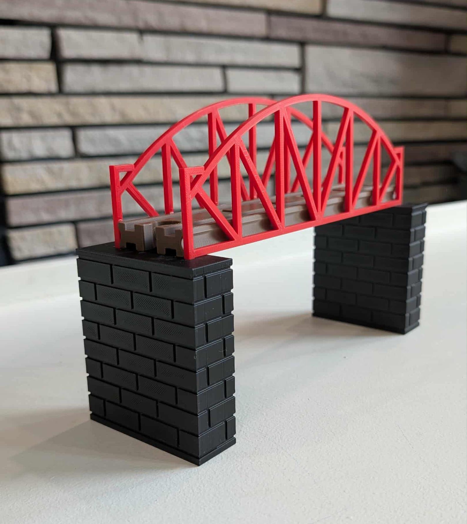 3D Printed Train Track Bridge: Compatible With Brio, Hape, Thomas ...