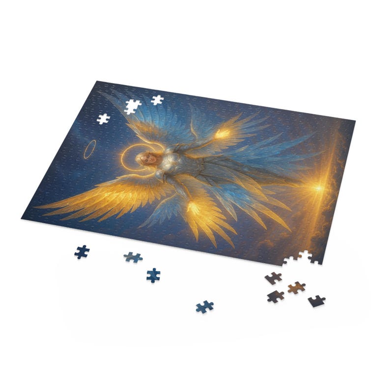 Crystal Seraphim - Wings of Divinity | Celestial Angel Puzzle | Fantasy ...