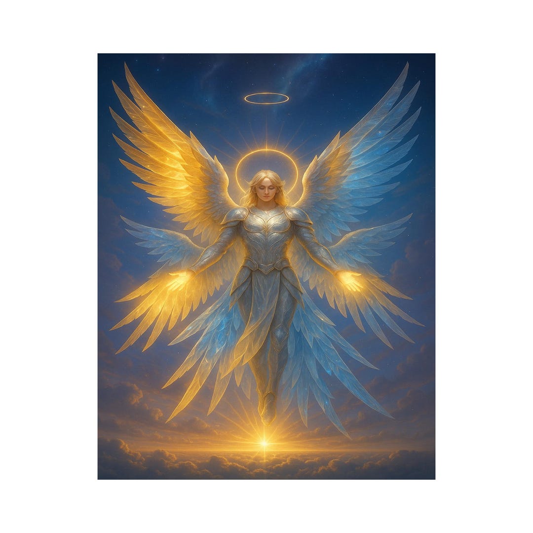 Crystal Seraphim - Wings of Divinity | Celestial Angel Puzzle | Fantasy ...