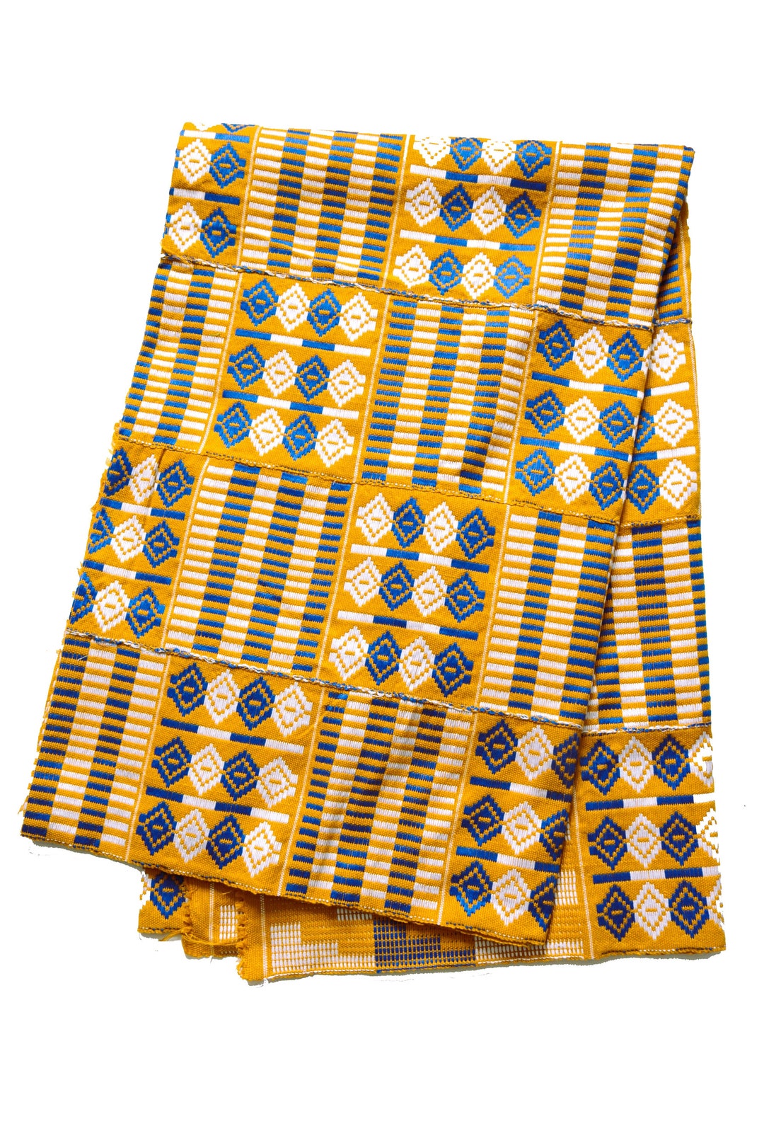 Authentic West African Kente Strip Woven/handwoven Cotton Textile ...