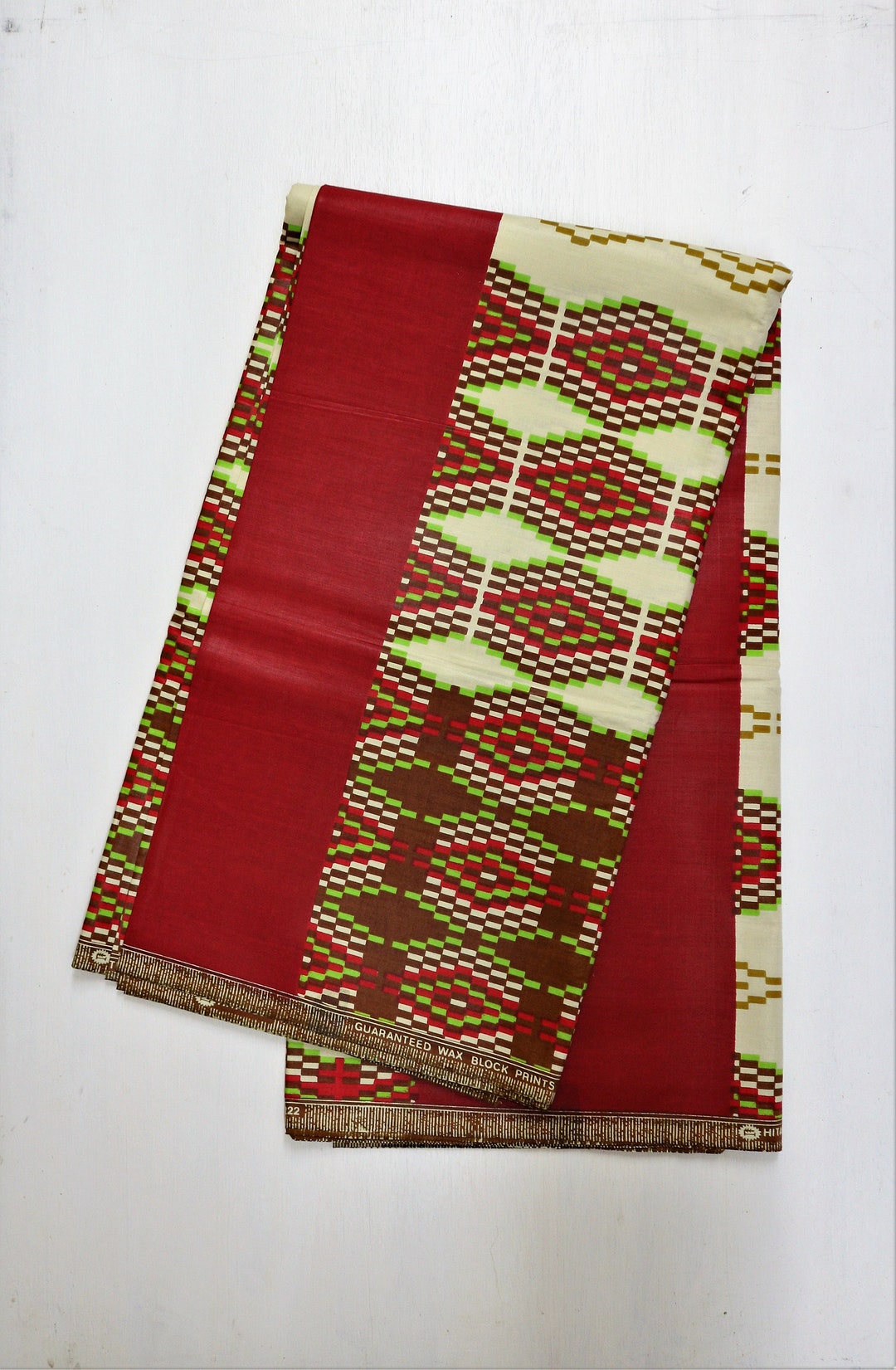 African Kente Print Hitarget Fabric sold by the Yard - Etsy