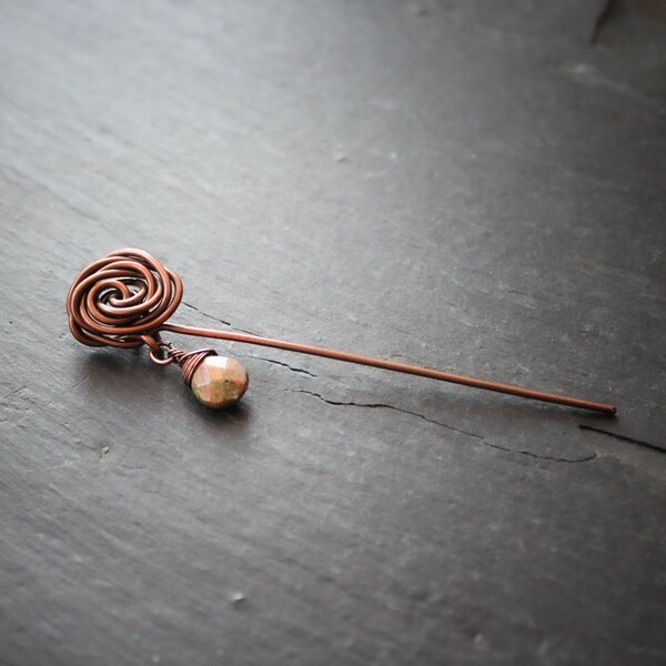 Wire Shawl Pin - Etsy