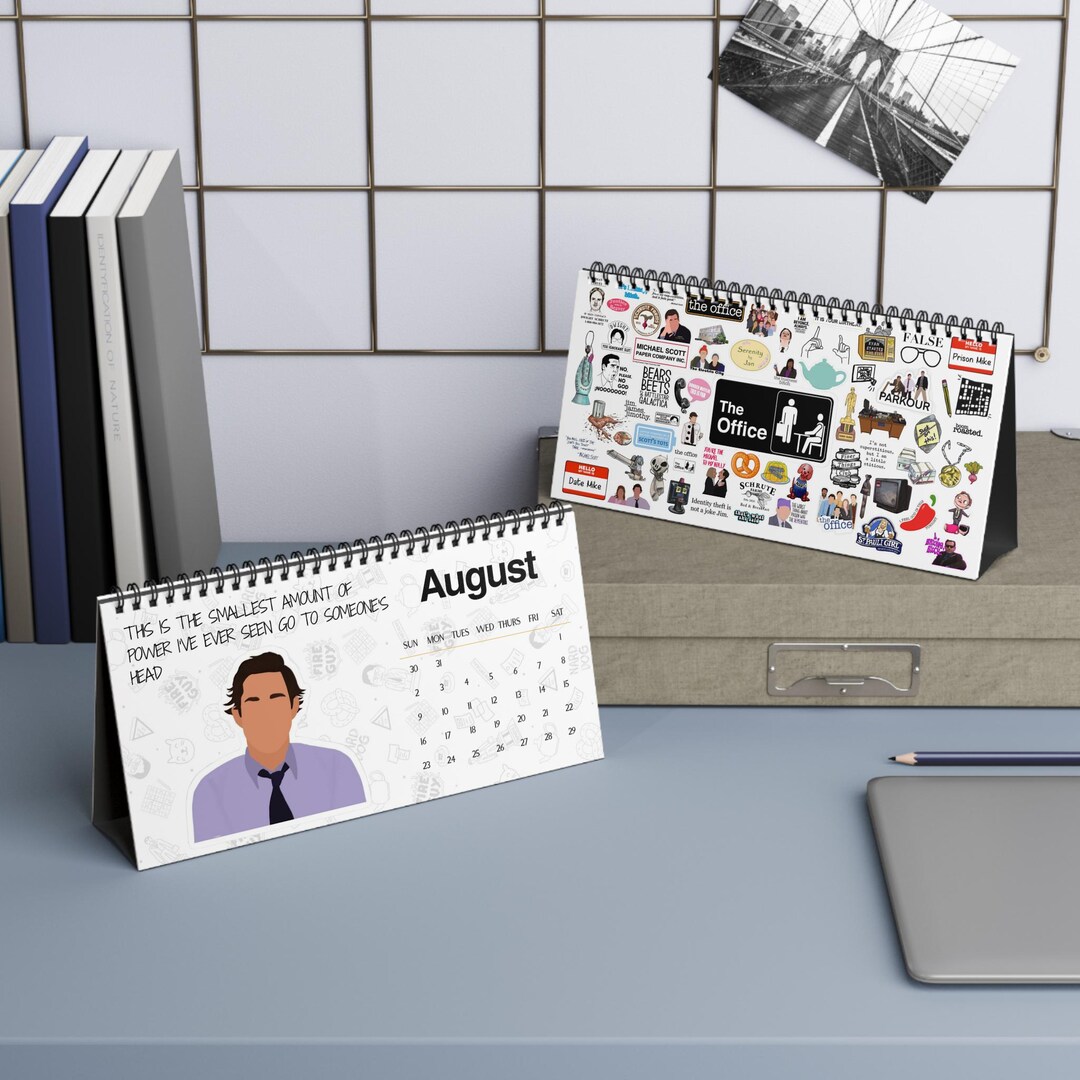 The Office US Calendar 2026 - Funny & Inspirational Quotes From Dunder ...