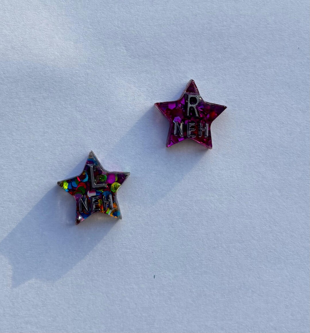 Custom Initial X-ray Star Markers - Etsy