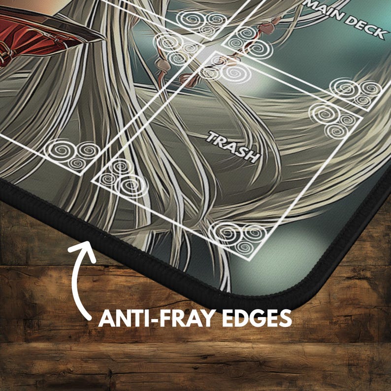 Riftbound Playmat | Anime Fox Spirit TCG Mat | Kitsune Gaming Desk Pad ...