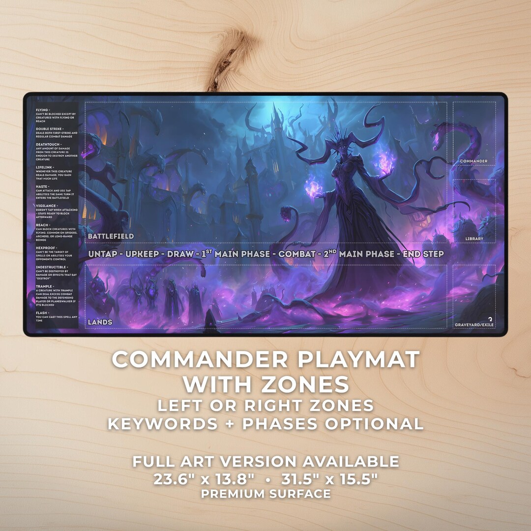 MTG Playmat Eldritch Sea Titan | Dark Ocean Fantasy Surface | TCG ...