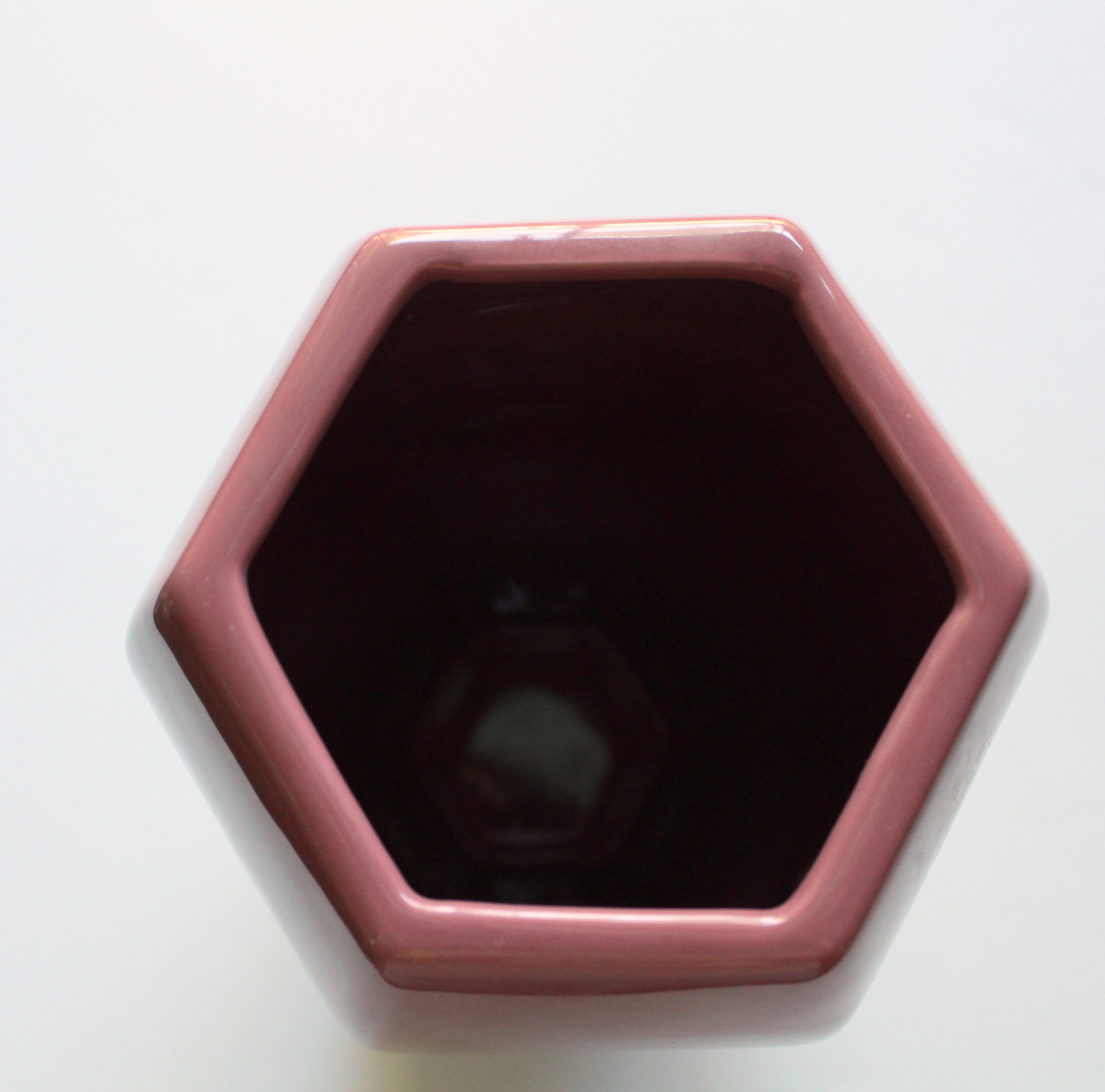 Vintage Napco Ceramic Pink Geometric Vase Pottery 1980s | Etsy