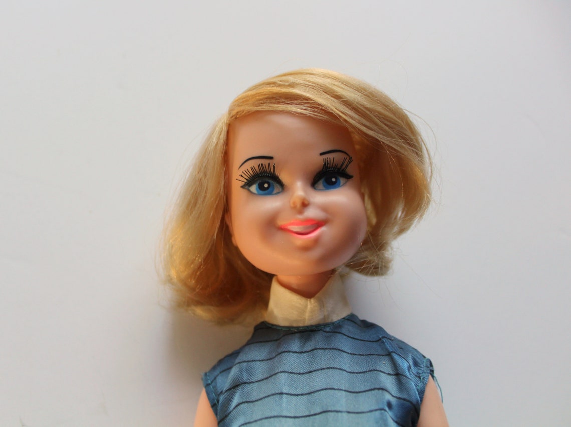 Vintage Marquette Bonnie Blue Ribbon 18 Inch Doll 1960s - Etsy