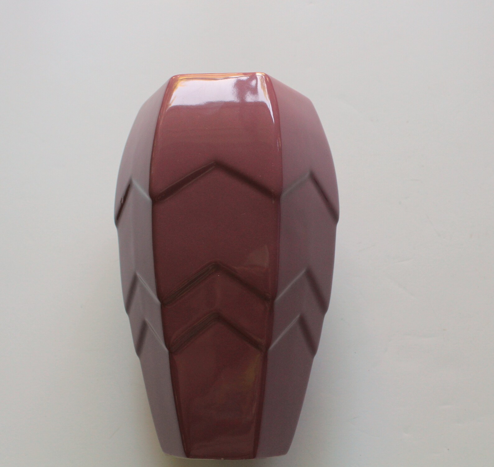 Vintage Napco Ceramic Pink Geometric Vase Pottery 1980s | Etsy