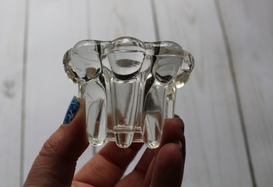 Vintage Pair of Alco Industries Crystal Candle Holders 1990s - Etsy