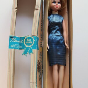 Vintage Marquette Bonnie Blue Ribbon 18 Inch Doll 1960s - Etsy