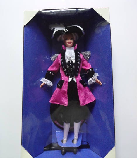 Vintage George Washington Barbie Doll NEW 1996 | Etsy