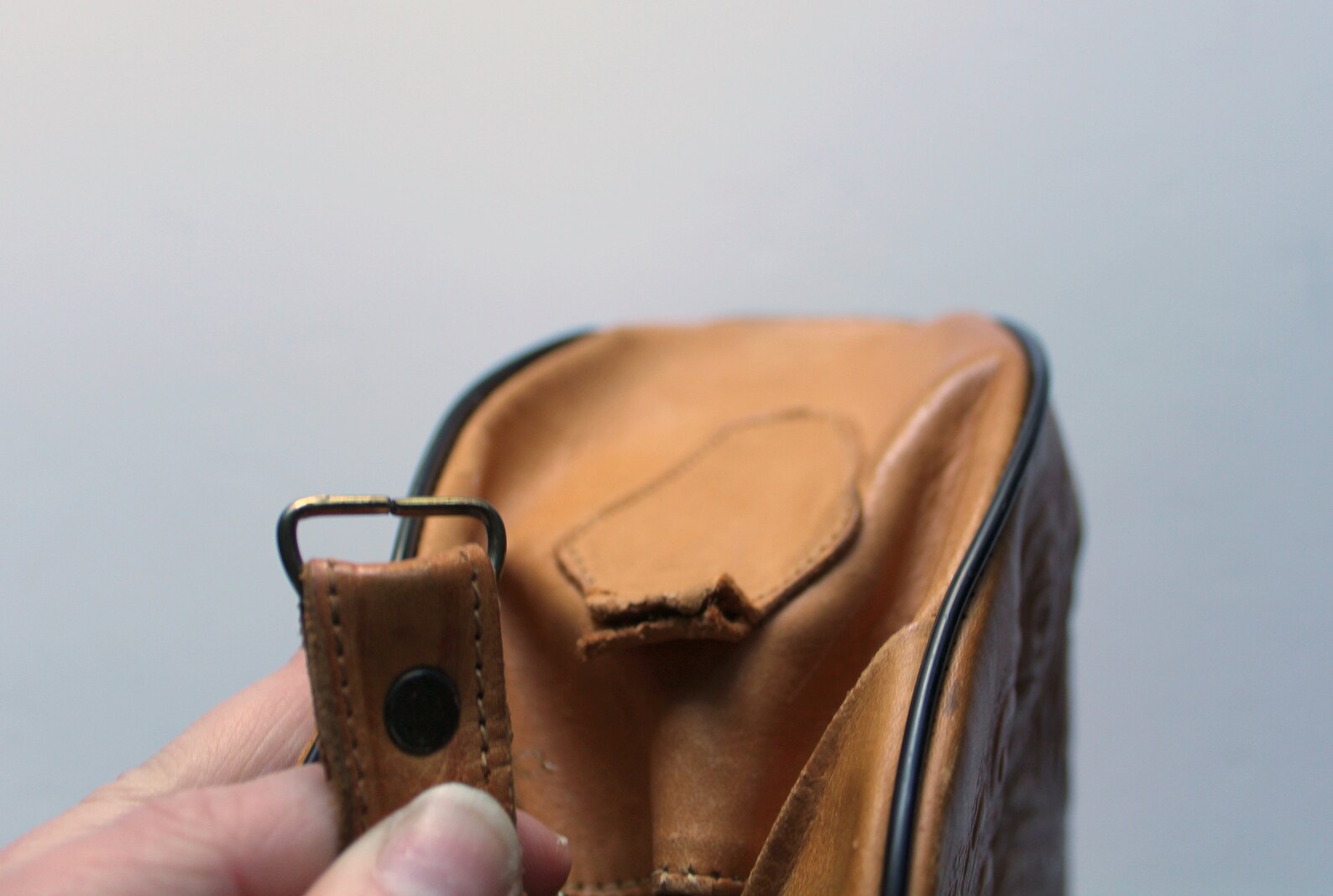 Vintage Tooled Leather Rose Pattern Purse Handbag 1960s | Etsy