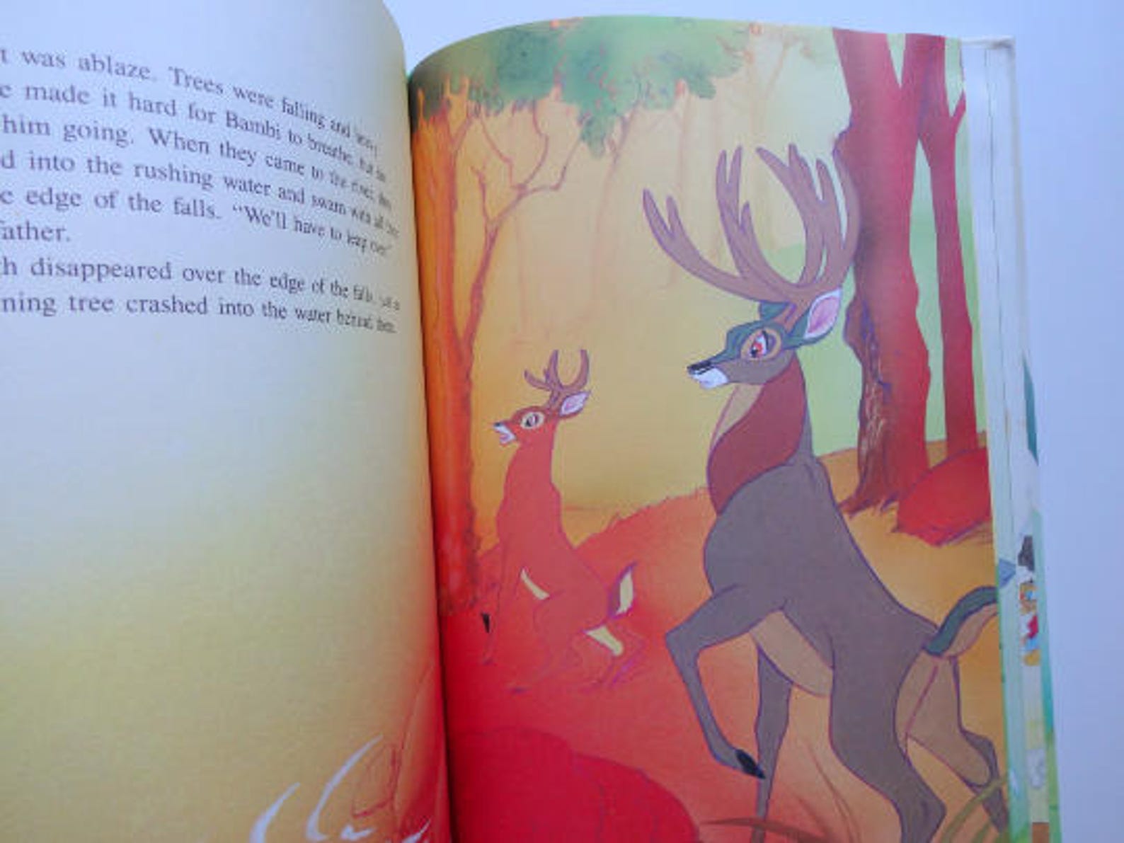 Vintage Walt Disney's Bambi Hardback Children's Book - Etsy
