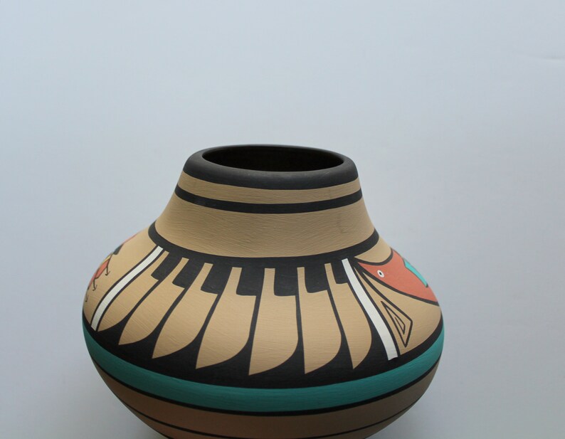 Vintage Kopa Hand Painted Arizona Southwestern Pottery Vase | Etsy