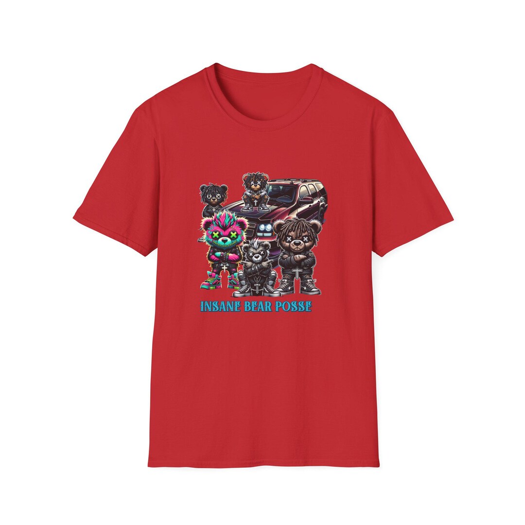 Bear Posse Graphic T Shirt - Etsy