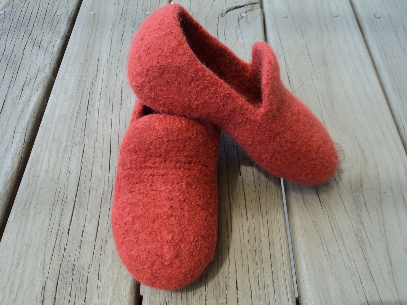 PDF Womens Loafer Slipper Felted Knit Pattern - Etsy