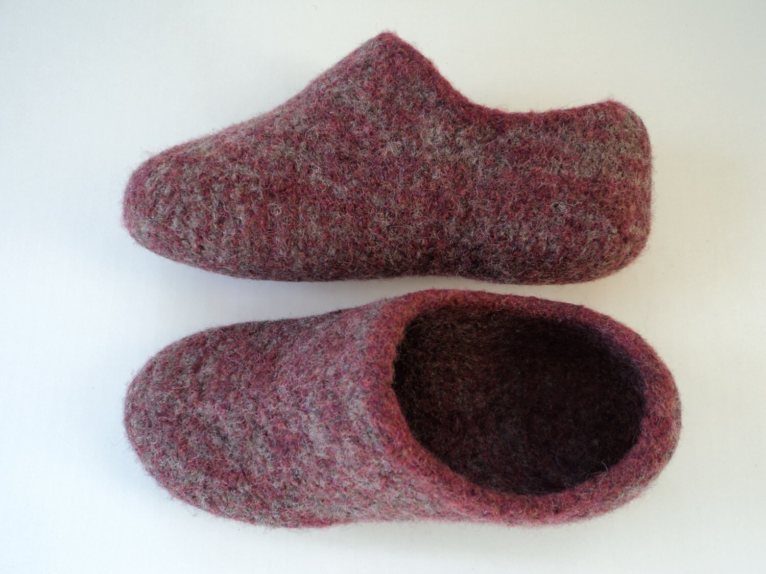 PDF Womens Felted Slippers Knit Wool Pattern | Etsy
