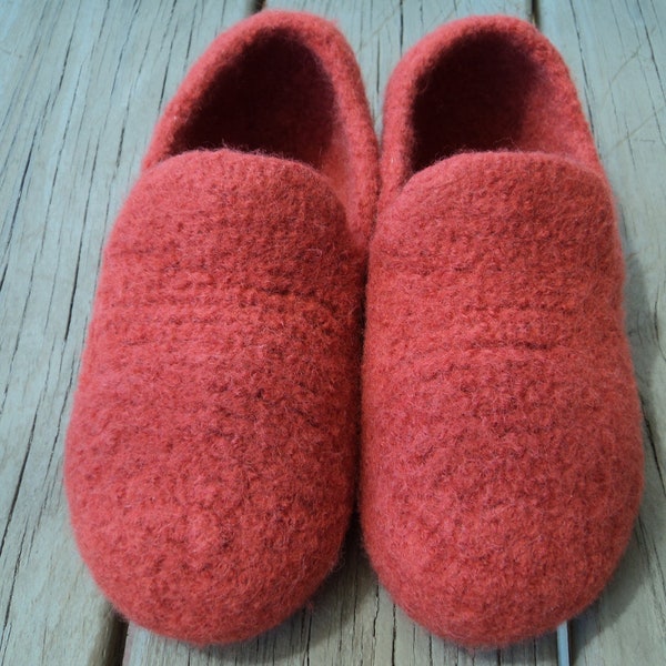Felted Wool Slippers - Etsy