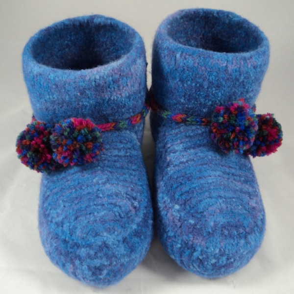 Wool Slipper Boots - Etsy