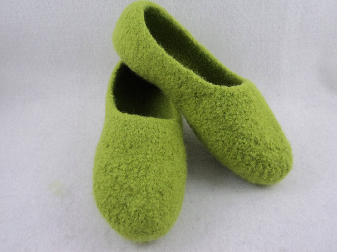 PDF Ladies Spring Slipper Pattern Felted Knit Wool - Etsy