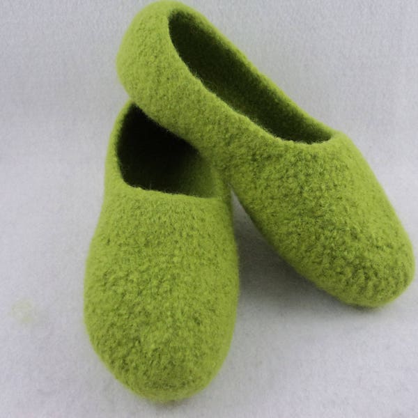 Felted Wool Slippers - Etsy