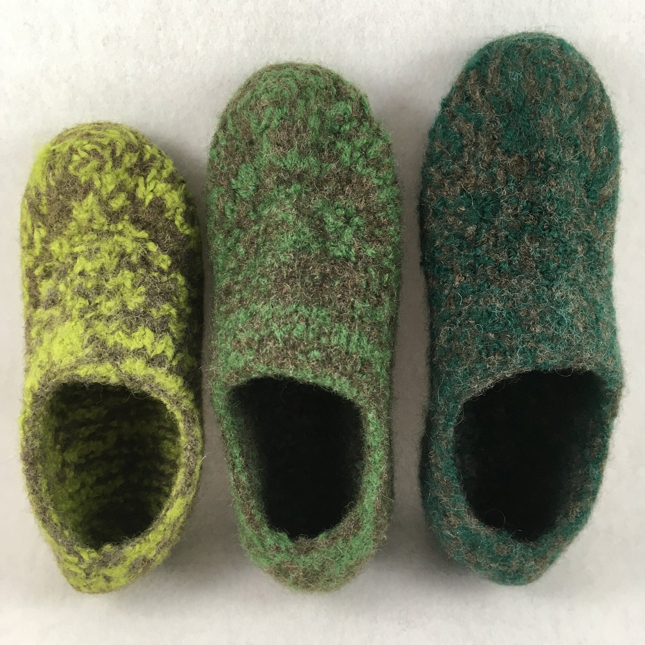 PDF Kids Felted Slippers Knit Wool Pattern - Etsy