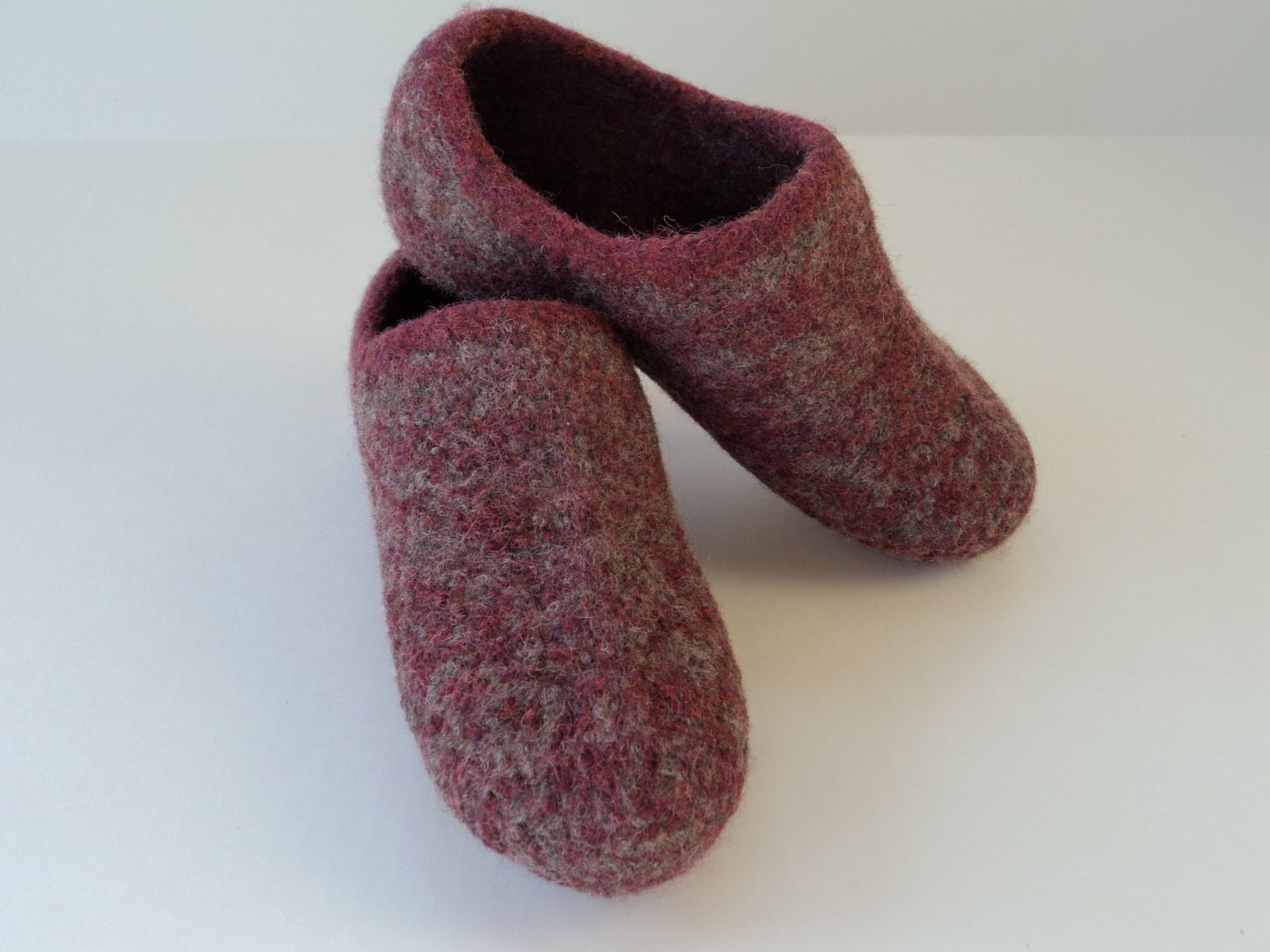 PDF Womens Felted Slippers Knit Wool Pattern | Etsy