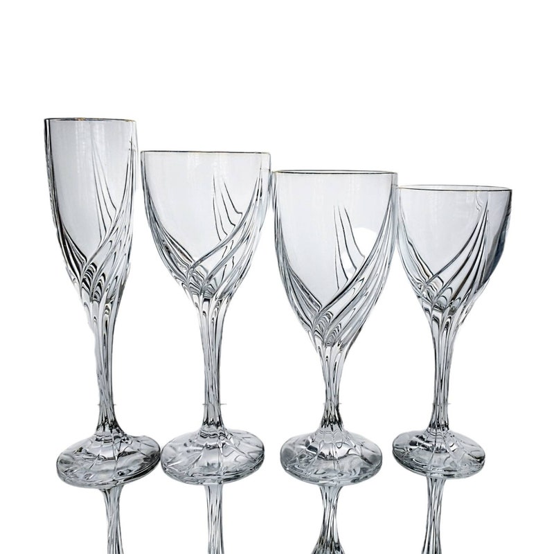 Crystal Stemware - Etsy