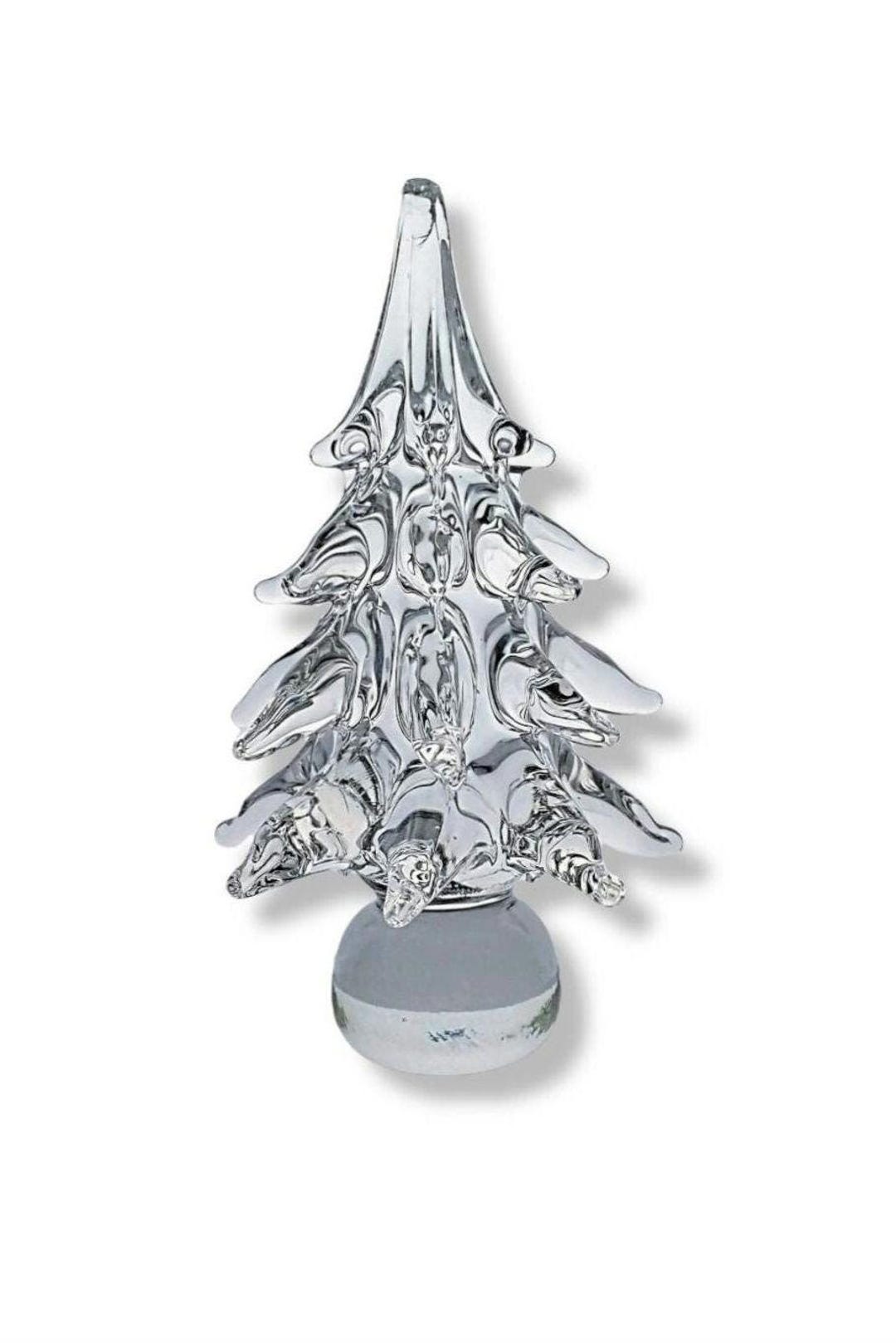 Murano Ferri Rossini Clear Crystal Fir Christmas Tree, Ball Base - Etsy