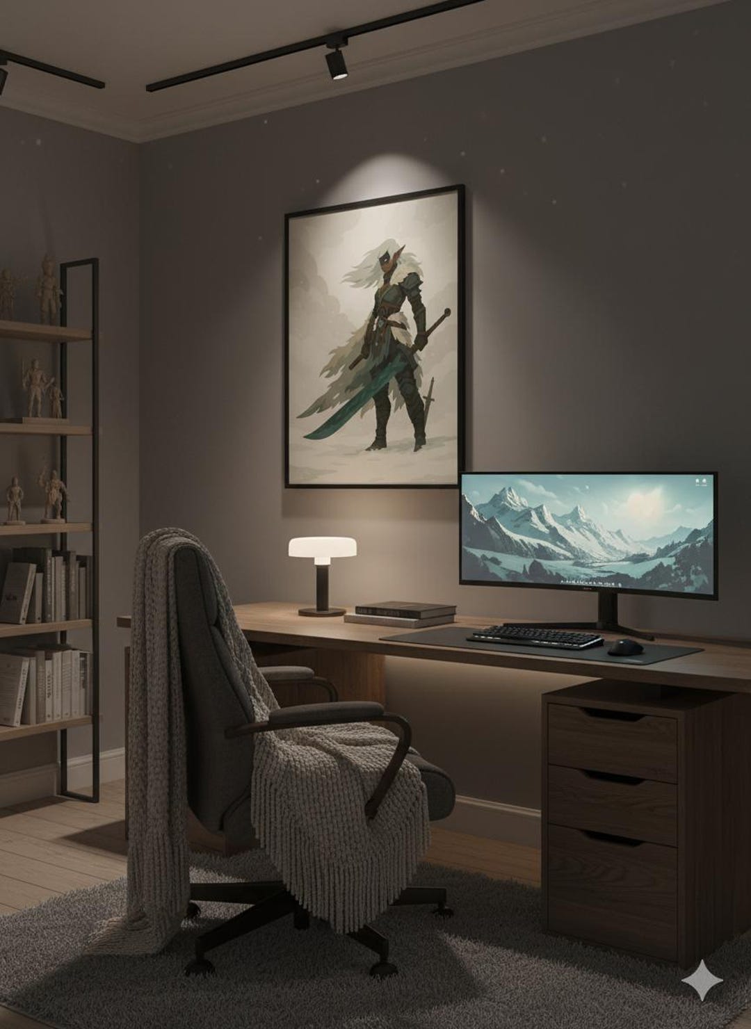 The Drow's Cold (digital Poster) High Resolution (up to B1 Size) - Etsy