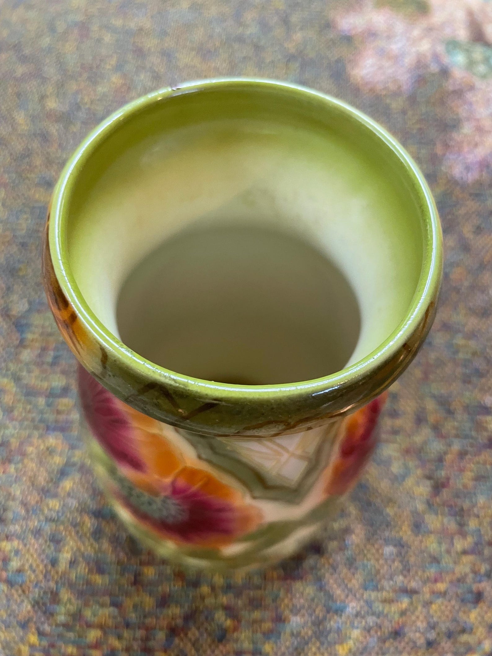 Antique Royal Bonn Floral Vase 8" Tall, 4.25" Diameter - Etsy