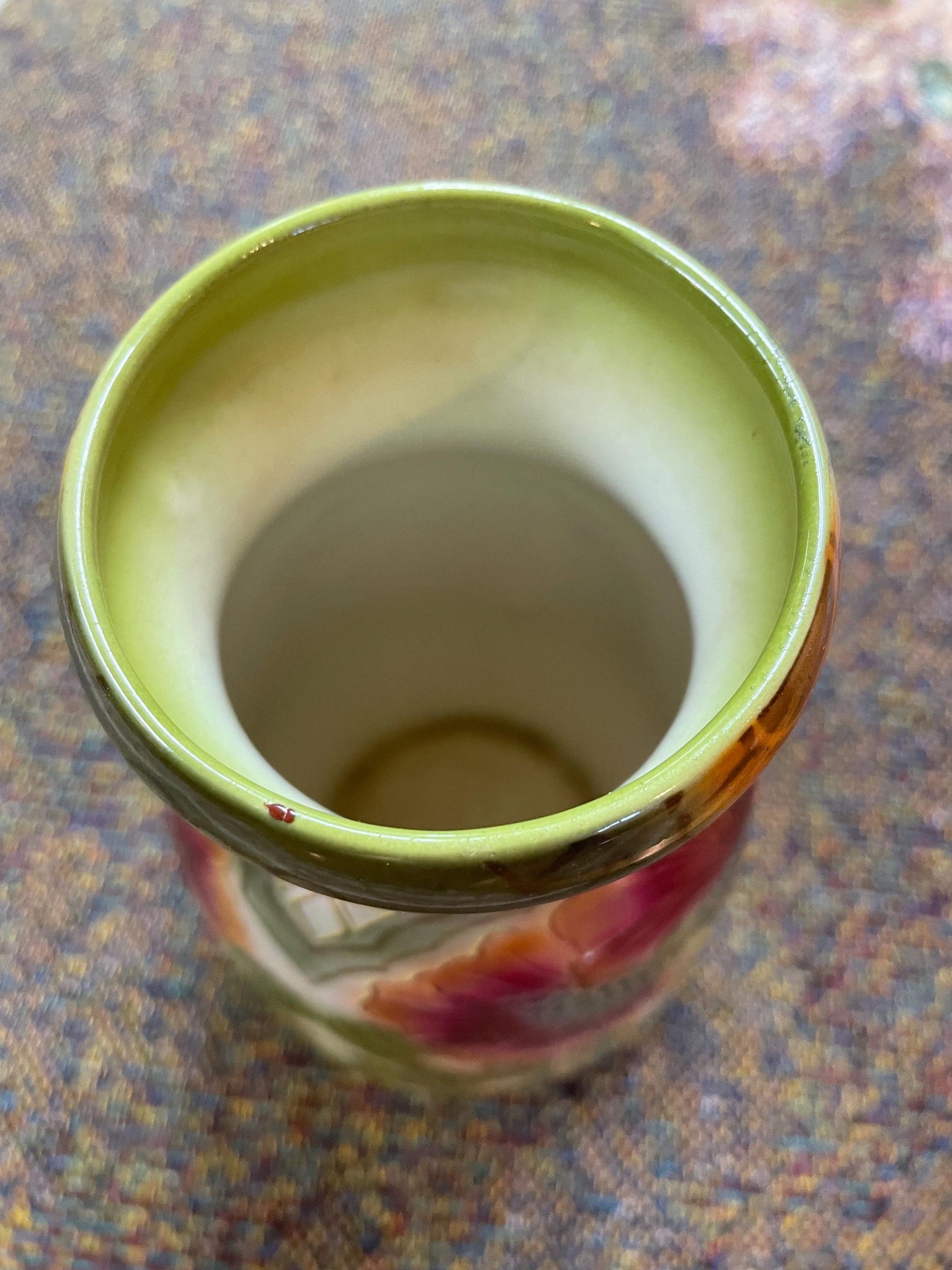 Antique Royal Bonn Floral Vase 8" Tall, 4.25" Diameter - Etsy