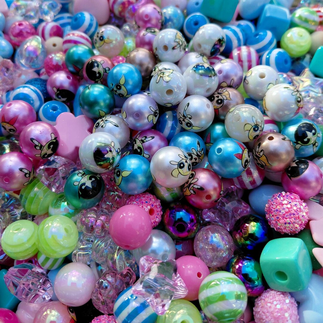 PPG Bead Mystery Scoop Mix for Pens-keychains-phone Holder-power Puff ...